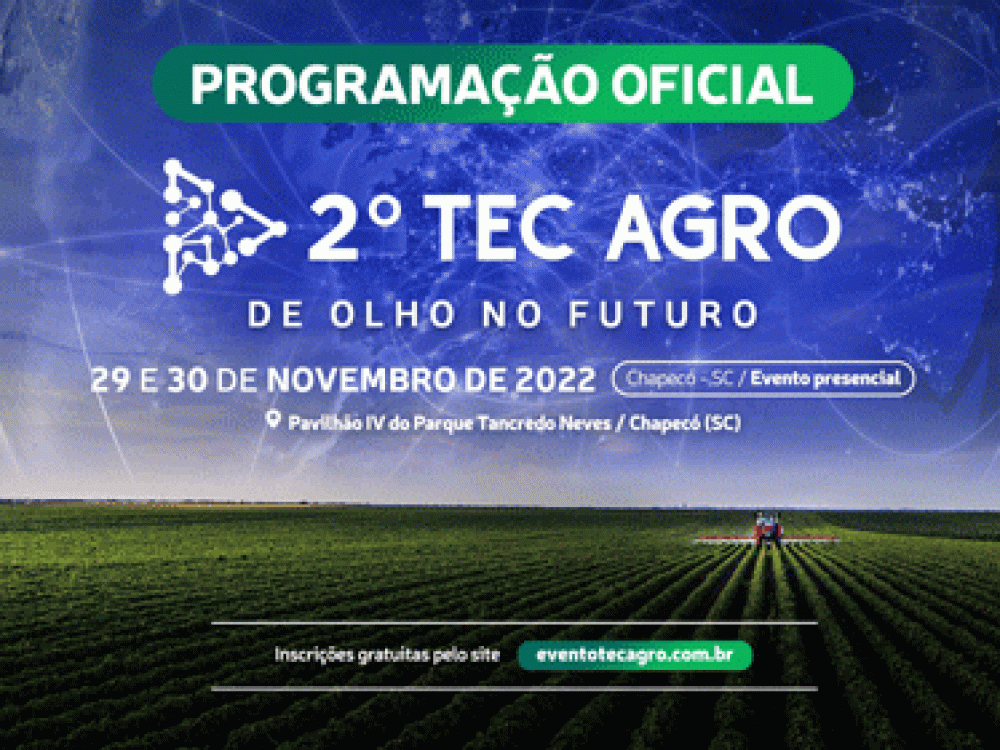 Noticenter - TEC AGRO terá sua 2ª edição realizada presencialmente em ...
