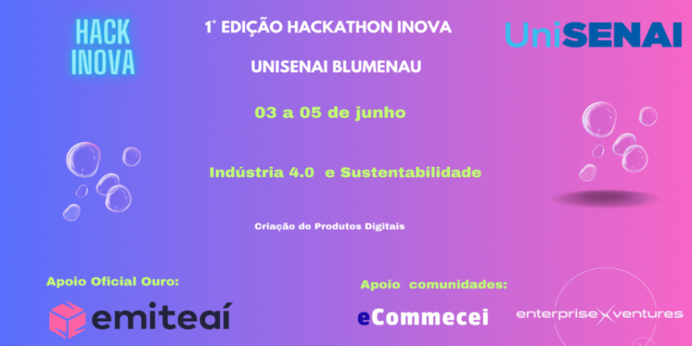 Noticenter - Emiteaí patrocina Hackathon Inova 2024 que ocorre em Blumenau